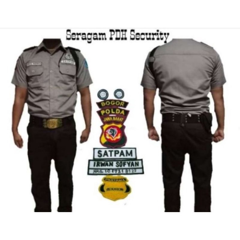 Jual seragam pdh security | Shopee Indonesia