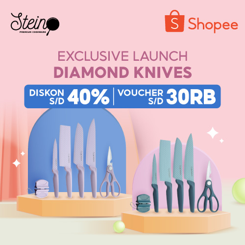 Stein Cookware | Exclusive Launch Diamond Knives | 9 Jan