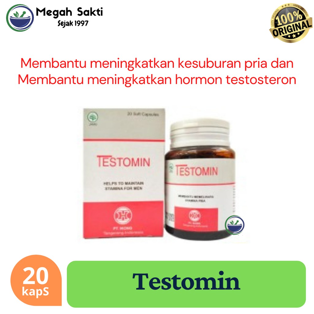 Jual Testomin - Vitamin Hormon- Kesuburan & Stamina bagi Pria & Wanita ...