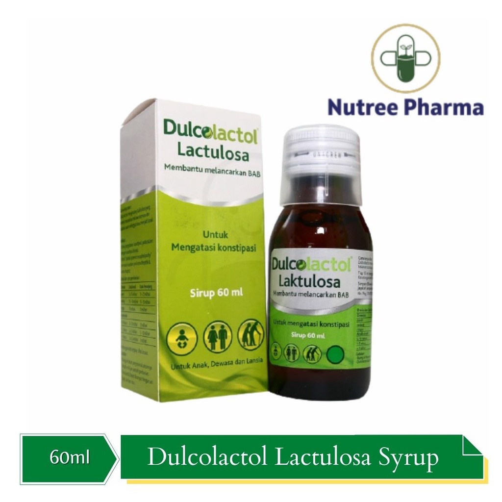 Jual Dulcolactol Lactulosa Syrup 60 ml | Shopee Indonesia