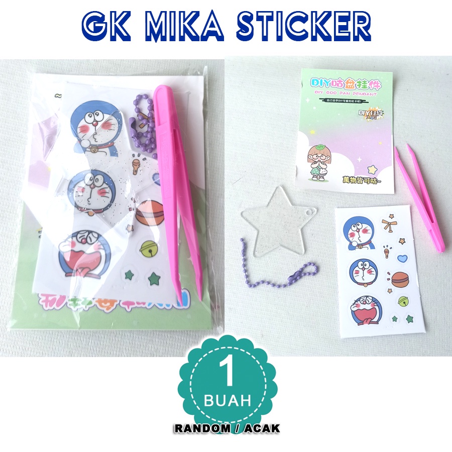 Jual Gantungan Kunci dekorasi Mika - random - satuan - GK MIKA STICKER ...