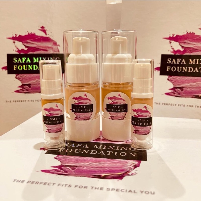 Jual Safa Mixing Foundation Matte New Formula | Shopee Indonesia