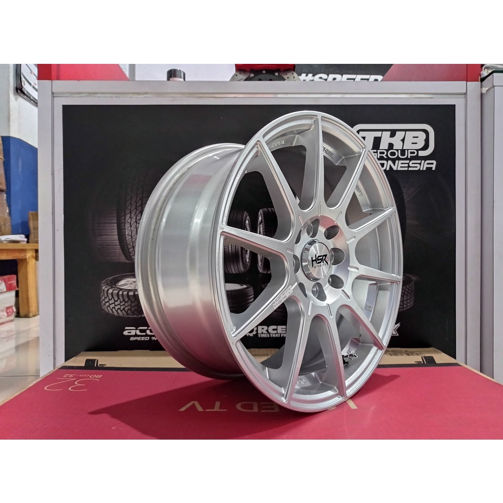 Jual Velg Mobil Racing Terbaru HSR RAI-S2 Ring 16 Lebar 7 Rata Lubang 4X100 dan 4x114,3 Bisa ...