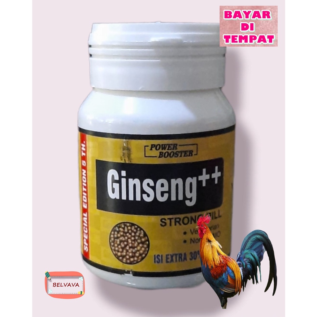 Jual Ginseng plus ayam power booster ayam - obat vitamin jamu ayam ...