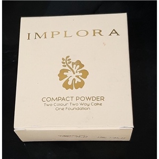 Jual implora compact powder 3 in 1 ( 2 bedak twoway cake dan 1 ...