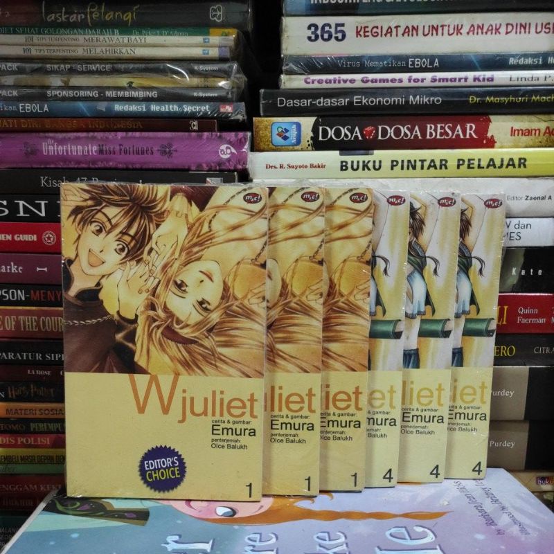 Jual KOMIK ORIGINAL W JULIET EMURA KOMIK BARU CABUTAN BOLEH BELI SATUAN LIHAT DESKRIPSI | Shopee ...