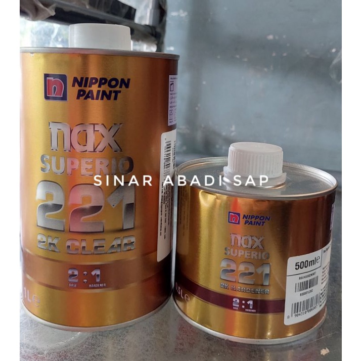 Jual Clear Nax Superio 221 - Nippont Paint Thailand | Shopee Indonesia