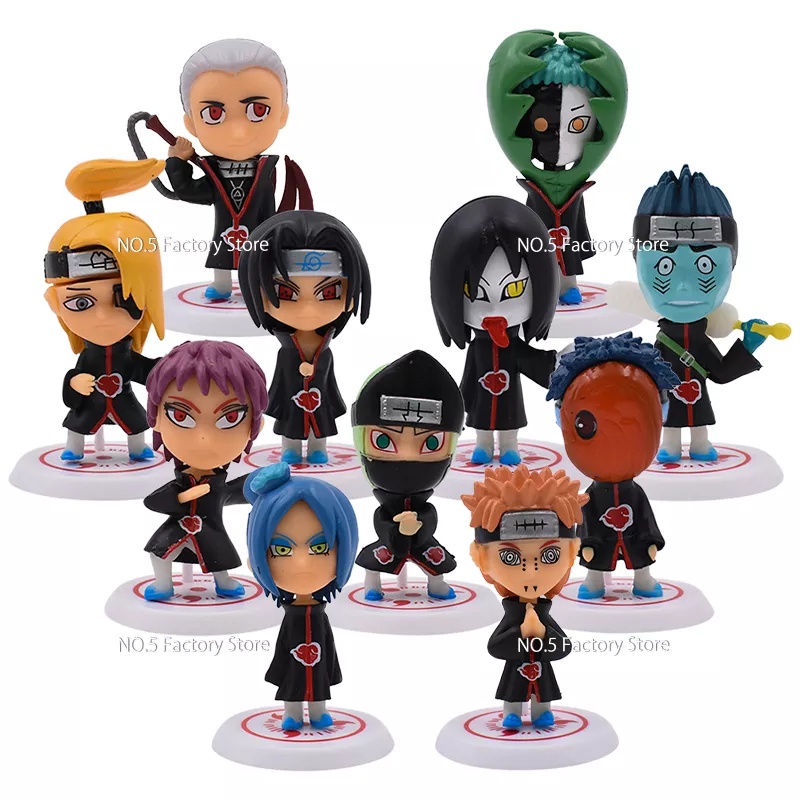 Jual action figure koleksi Naruto shippuden 30 akatsuki itachi deidara ...