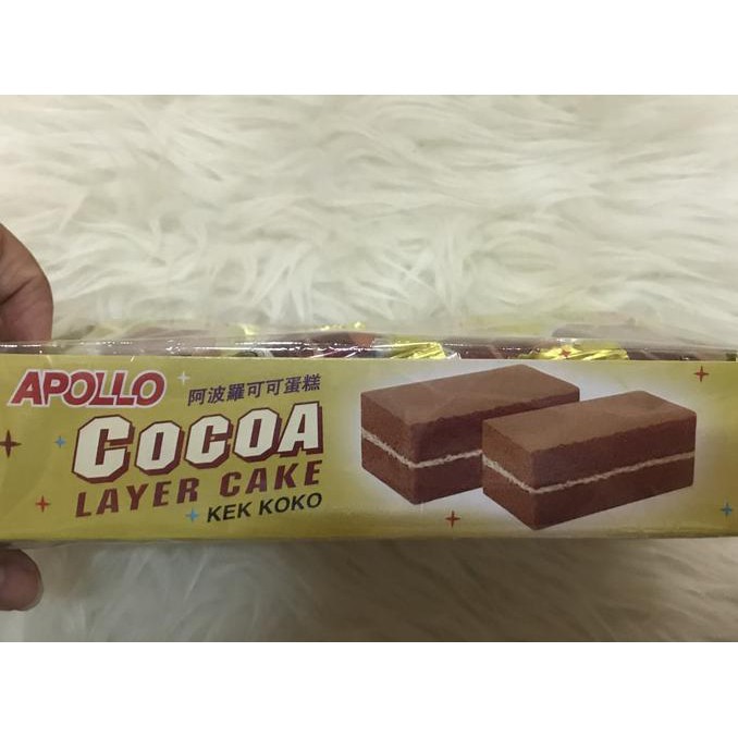 Jual ROTI APOLLO LAYER CAKE ISI 8 PANDAN , BLUE BERRY , COCOA ...