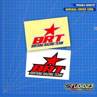 Jual Stiker BRT Bintang Racing Team Cutting Sticker | Shopee Indonesia