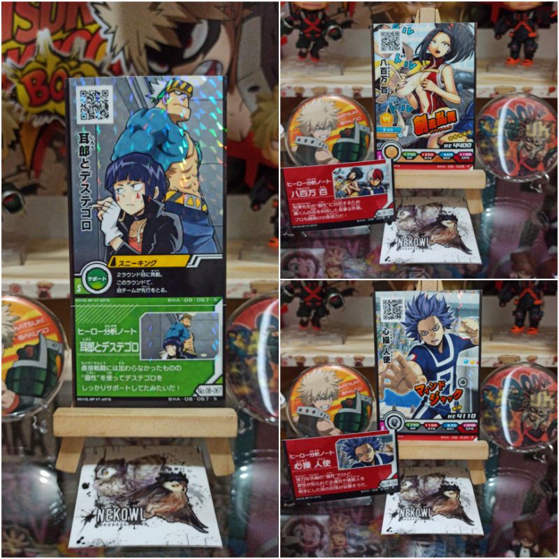 Jual Playing Cards Game BNHA My Boku No Hero Academia Kartu MHA Kyoka ...
