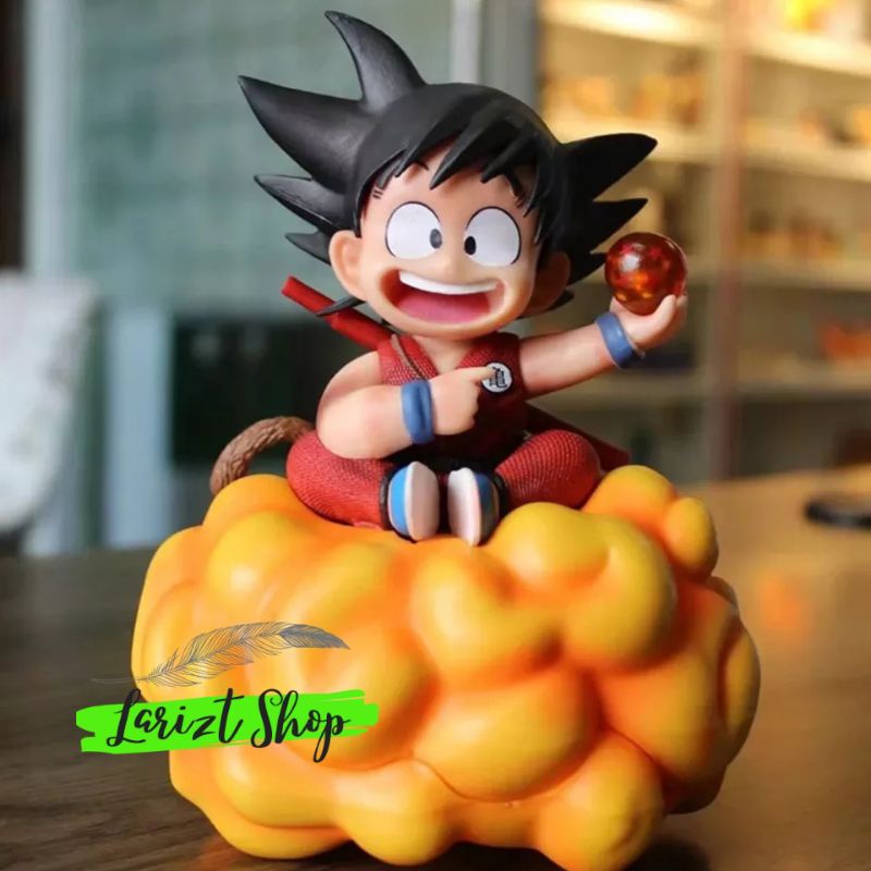 Jual Dragon Ball KAI Son Goku Kid with Awan Kinton Nembus Statue Figure ...