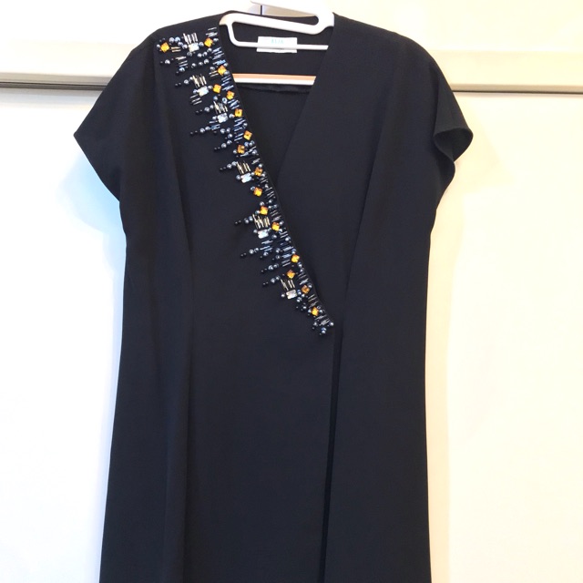 Jual Ava Prologue, Claus Mini Dress in Black (Breastfeeding Friendly ...