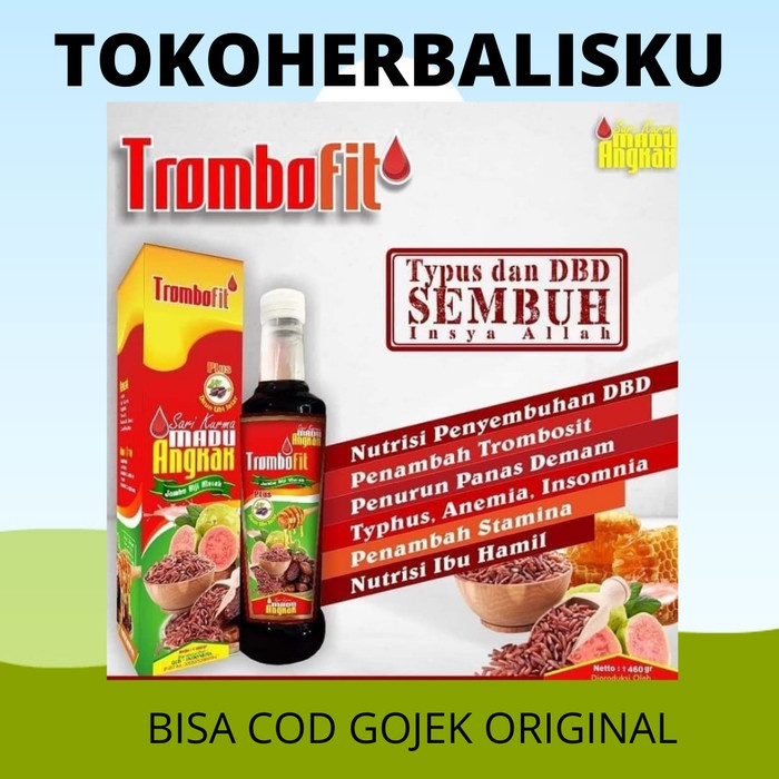 Jual MADU TROMBOFIT MADU SARI KURMA ANGKAK UNTUK DBD DEMAM TINGGI ...