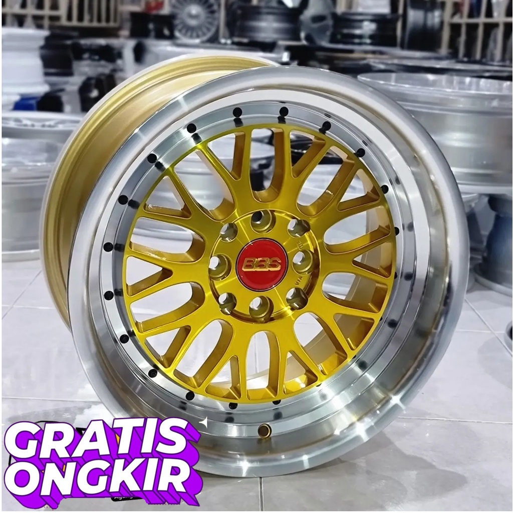 Jual velg BBS LM ring 16 Pcd 4-100/114,3 velg mobil celong R16 BBS LM tuk jazz.yaris.mobilio ...