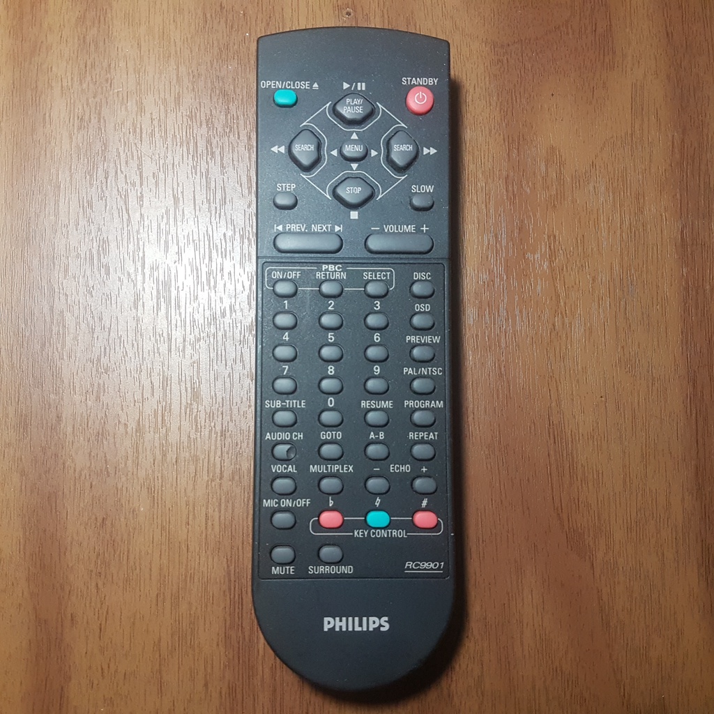 Jual Remote DVD Player Philips RC9901 Second Original | Shopee Indonesia