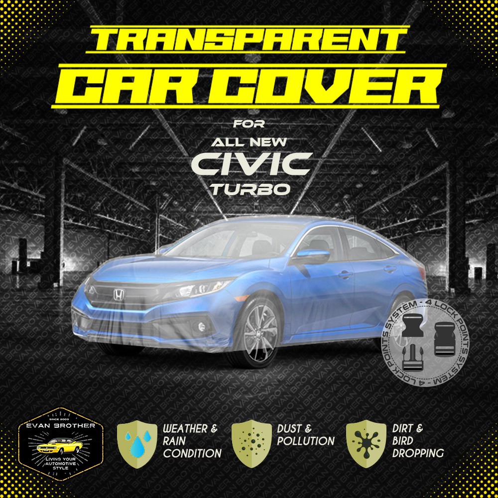 Jual Cover Selimut Sarung Mobil Plastik Transparan Anti Air ALL NEW ...