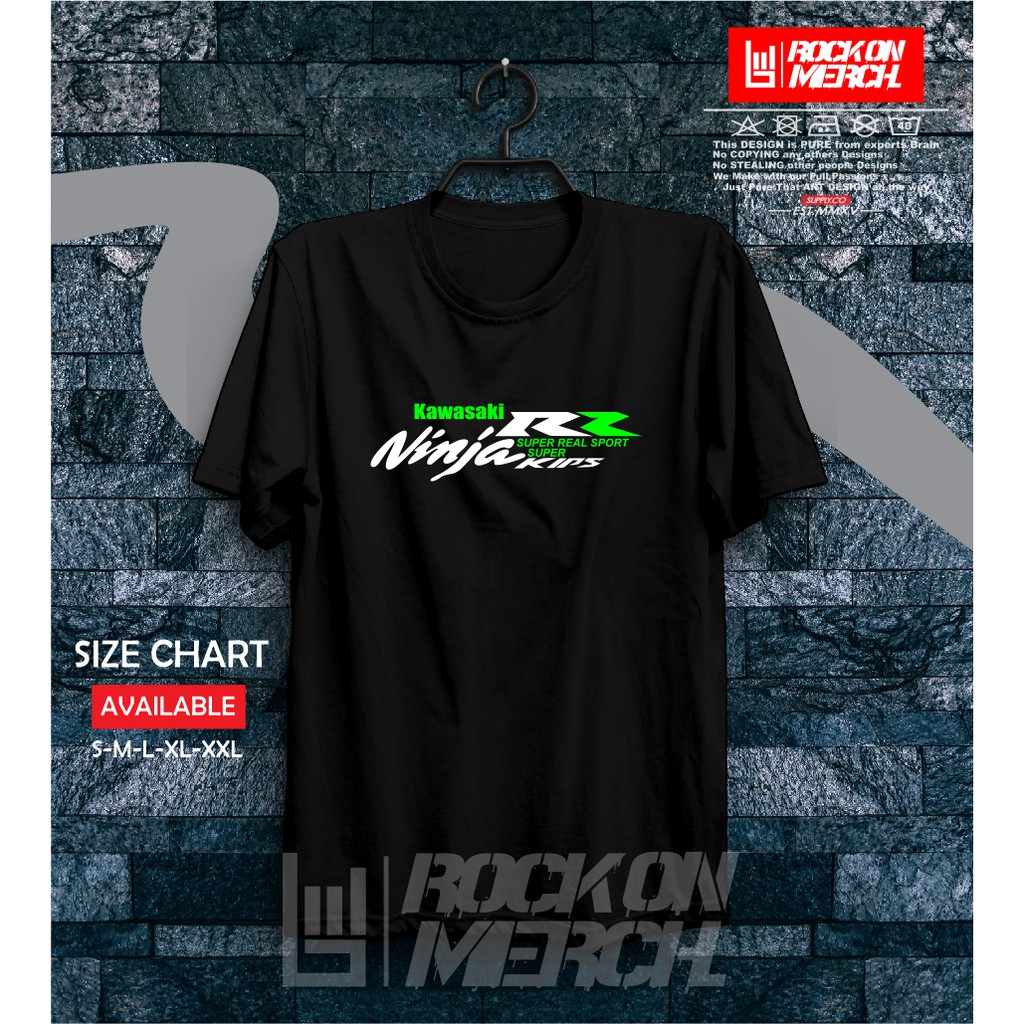 Kaos Baju Motor Kawasaki Ninja RR Super Real Sport Super Kips Kaos ... Kaos Baju Motor Kawasaki Ninja RR Super Real Sport Super Kips Kaos ...