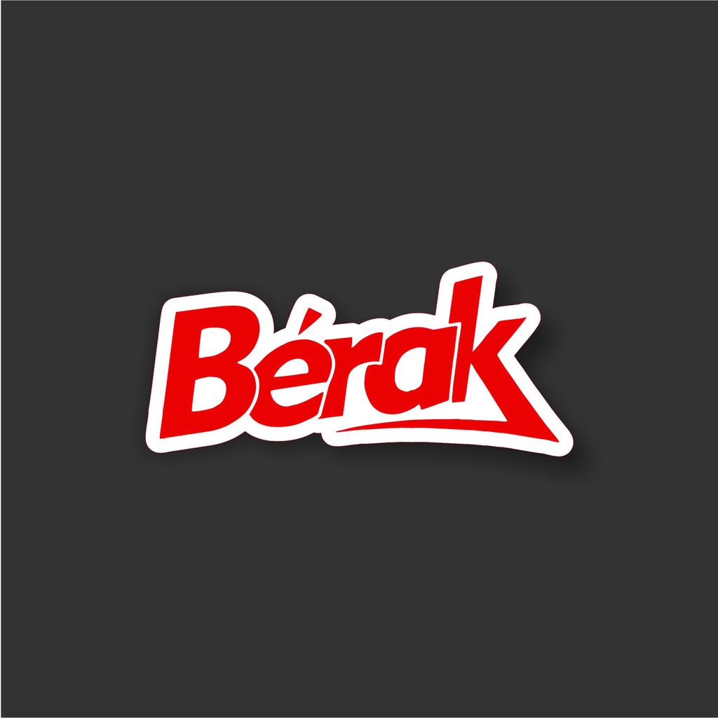 Jual stiker brand distro berak bahan GRAFTAC anti air | Shopee Indonesia