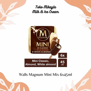 Jual Wall Magnum Mini 6x45ml Es Krim Premium | Shopee Indonesia