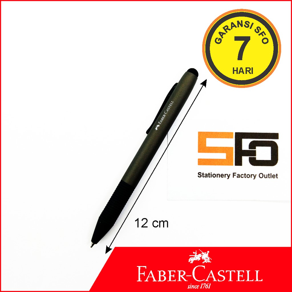 Pen Stylus Faber Castell Vernate Mini 0.7mm ( Vernate II ) | Shopee ...