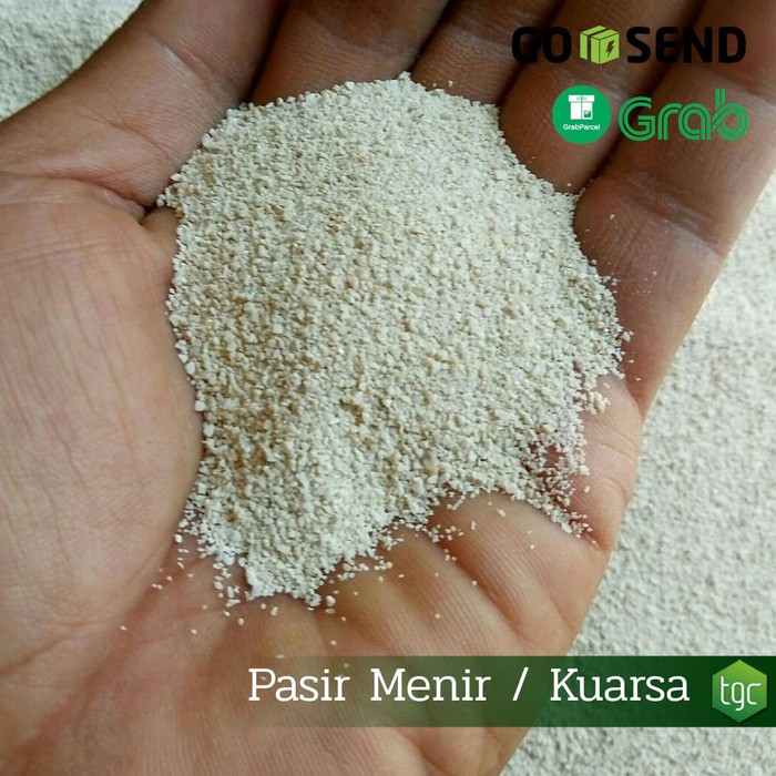 Jual Pasir Menir Super / Pasir Kuarsa / Pasir untuk waterfall Aquascape ...
