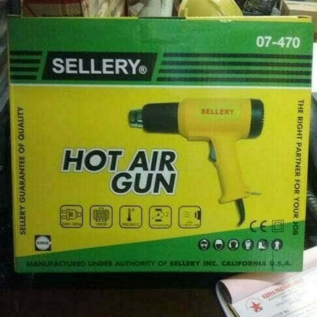 Jual HOT GUN PEMANAS SELLERY AIR HOT GUN HEAT GUN | Shopee Indonesia