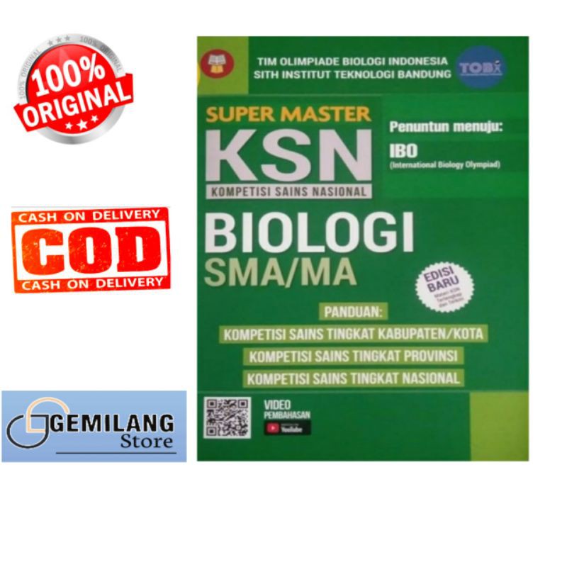 Jual SUPER MASTER KSN BIOLOGI SMA/MA Indonesia|Shopee Indonesia
