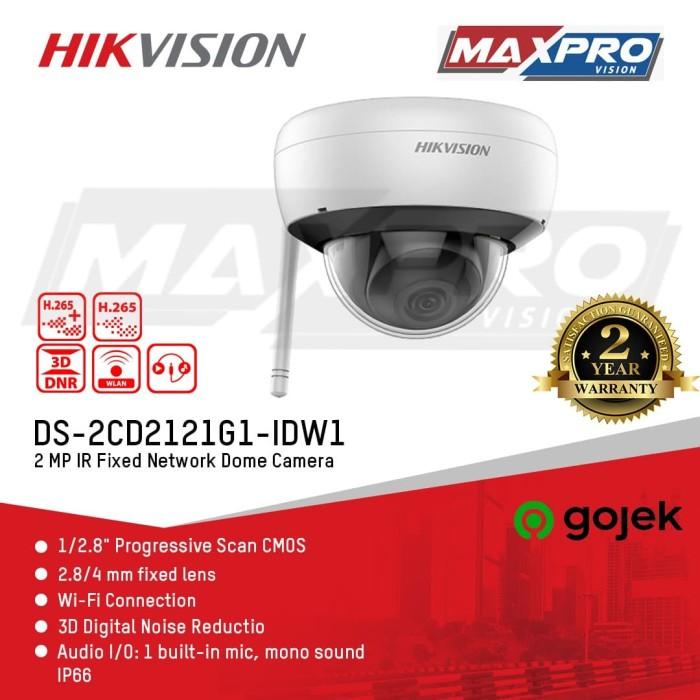 Jual Ds-2Cd2121G1-Idw1 Wireless Ip Camera Indoor Hikvision | Shopee Indonesia