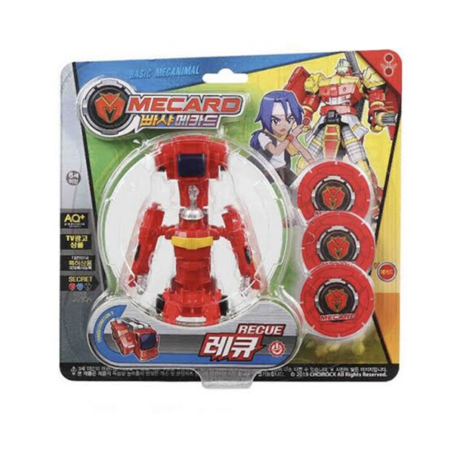 Jual TURNING MECARD BBASHA 016 BASIC MECANIMAL RECUE ORIGINAL ROBOT ...