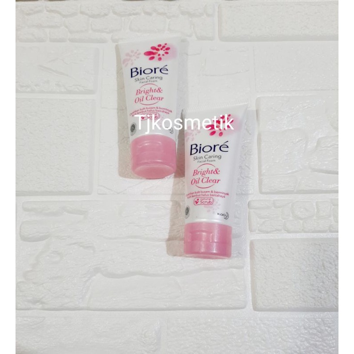 Jual Biore Facial Foam Bright & Oil Clear 40g | Shopee Indonesia