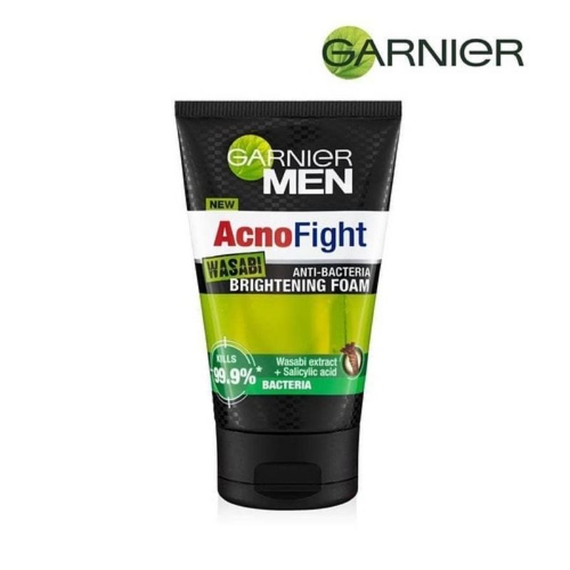 Jual Garnier Acnofight Wasabi Foam 100 ml | Shopee Indonesia