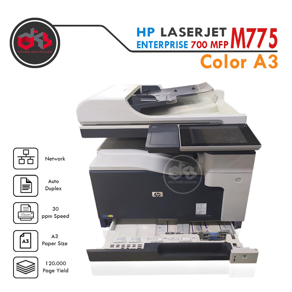 Jual Foto Copy | Printer HP LaserJet Enterprise 700 MFP M775 Color A3 ...