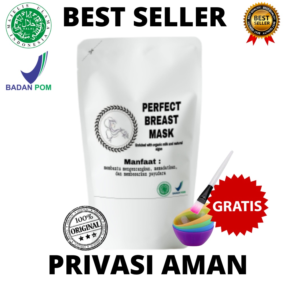 Jual VIRAL PRIVASI AMAN MASKER PAYUDARA PERFECT BREAST MASK MASKER ...
