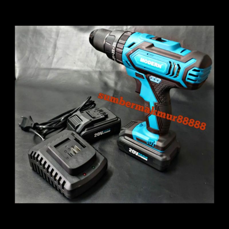 Jual Mesin bor baterai cas modern 20v m-20li | Shopee Indonesia