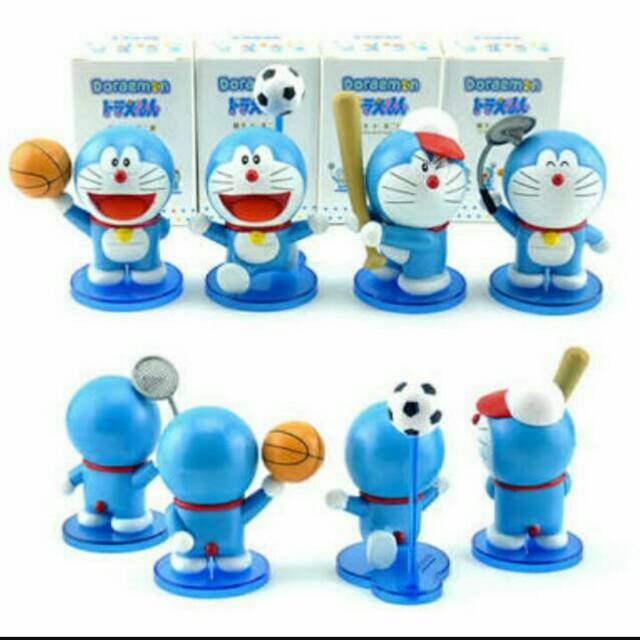 Jual Doraemon action figure fujiko pro sport set 4 pcs | Shopee Indonesia