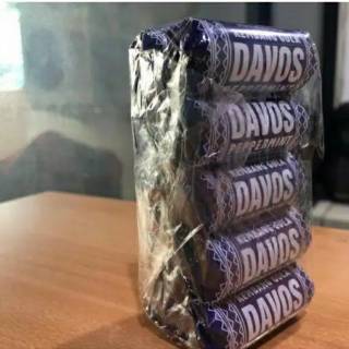 Jual PERMEN DAVOS / PERMEN MINTZ JADUL 1 PACK ISI 10 ROLL @ 22 GR ...
