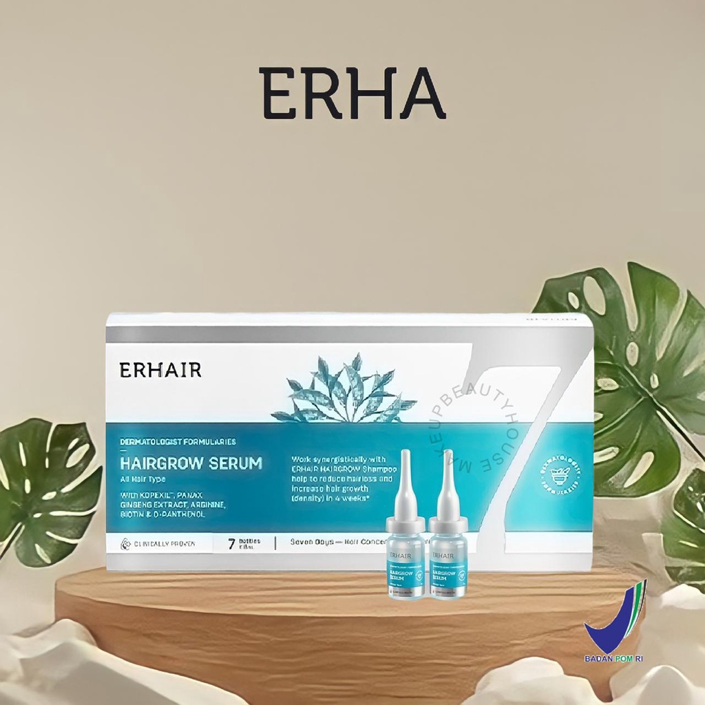 Jual ERHA Double Hairgrow Serum 7x8 ml - Serum Rambut Rontok | Shopee ...