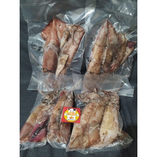 Jual CUMI FROZEN BEKU LAUT 500 GR - BRONTZ JOGJA | Shopee Indonesia
