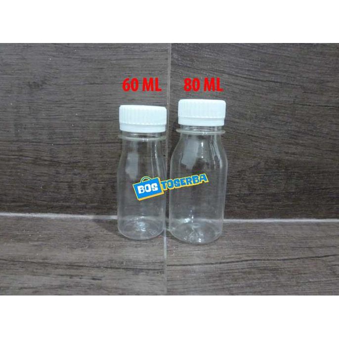 Jual BOTOL SIRUP / ZAM-ZAM / JUICE / 60 ML (KAPSUL 25-30) TUTUP HITAM ...