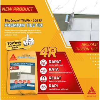 Jual Sika Ceram 200 TA Tilefix 25 Kg - Perekat Keramik Tile on Tile ...