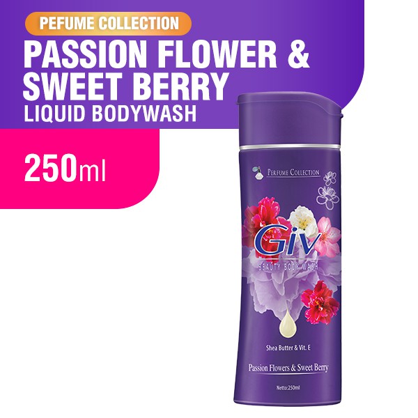 Giv Bodywash Ungu Botol 250ml | Shopee Indonesia