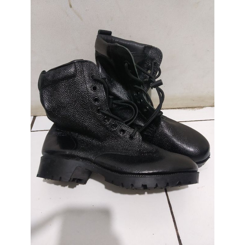 Jual Sepatu pdL kulit jeruk asli POLRI OriginaL | Shopee Indonesia