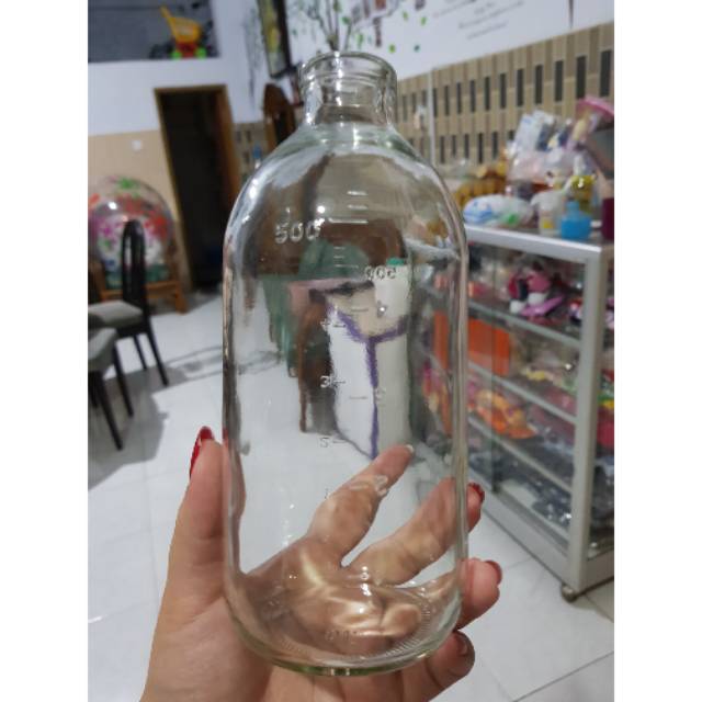 Jual BOTOL KACA 500ML REKONDISI BOTOL SUSU, BOTOL MASI SANGAT BAGUS ...