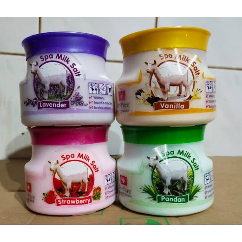 Jual Lulur Spa Milk Salt Dr. Pure 500g Indonesia|Shopee Indonesia
