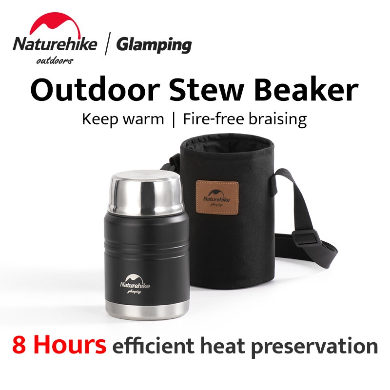 Jual THERMOS NATUREHIKE NH20SJ041 THERMOS TRAVELLING CAMPING STAINLESS ...