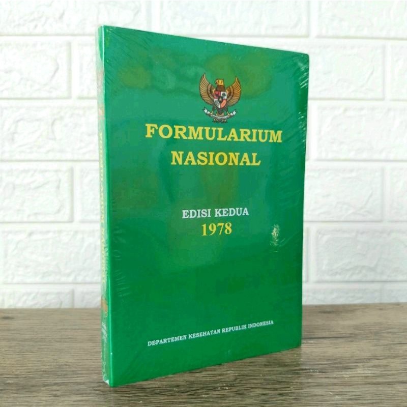 Jual [ORIGINAL] Formularium Nasional Edisi Kedua 1978 Oleh Departemen ...