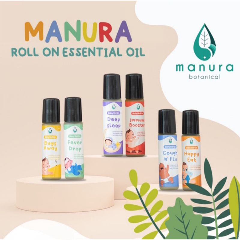 Jual Manura Baby Roll On All Variant 10ML | Shopee Indonesia