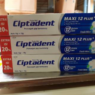 Jual Odol Ciptadent pasta gigi ciptadent 75g + 15 gr murah harga grosir ...