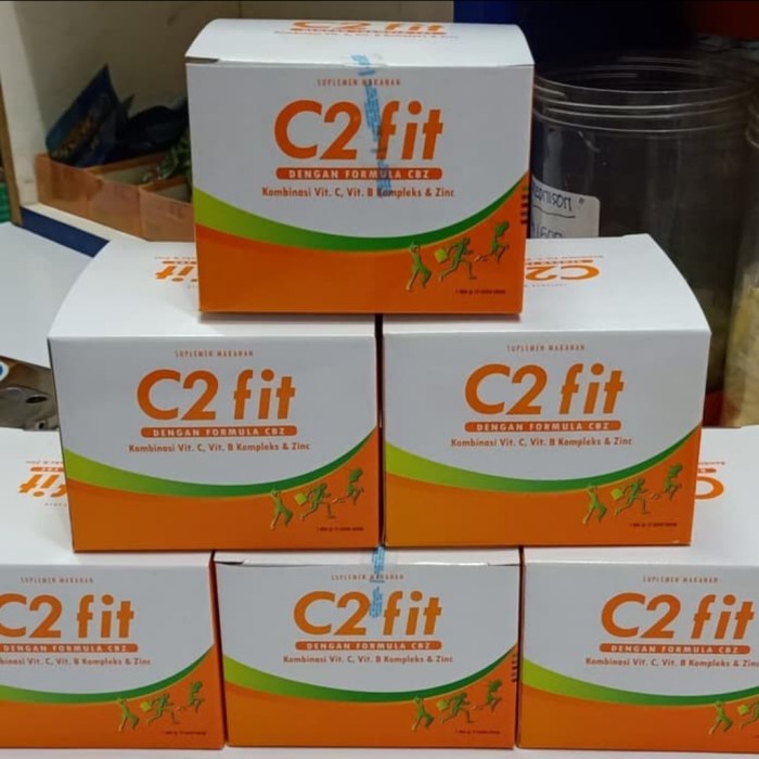 Jual Vitamin C C2fit C2 Fit 1 Strip isi 4 tablet | Shopee Indonesia